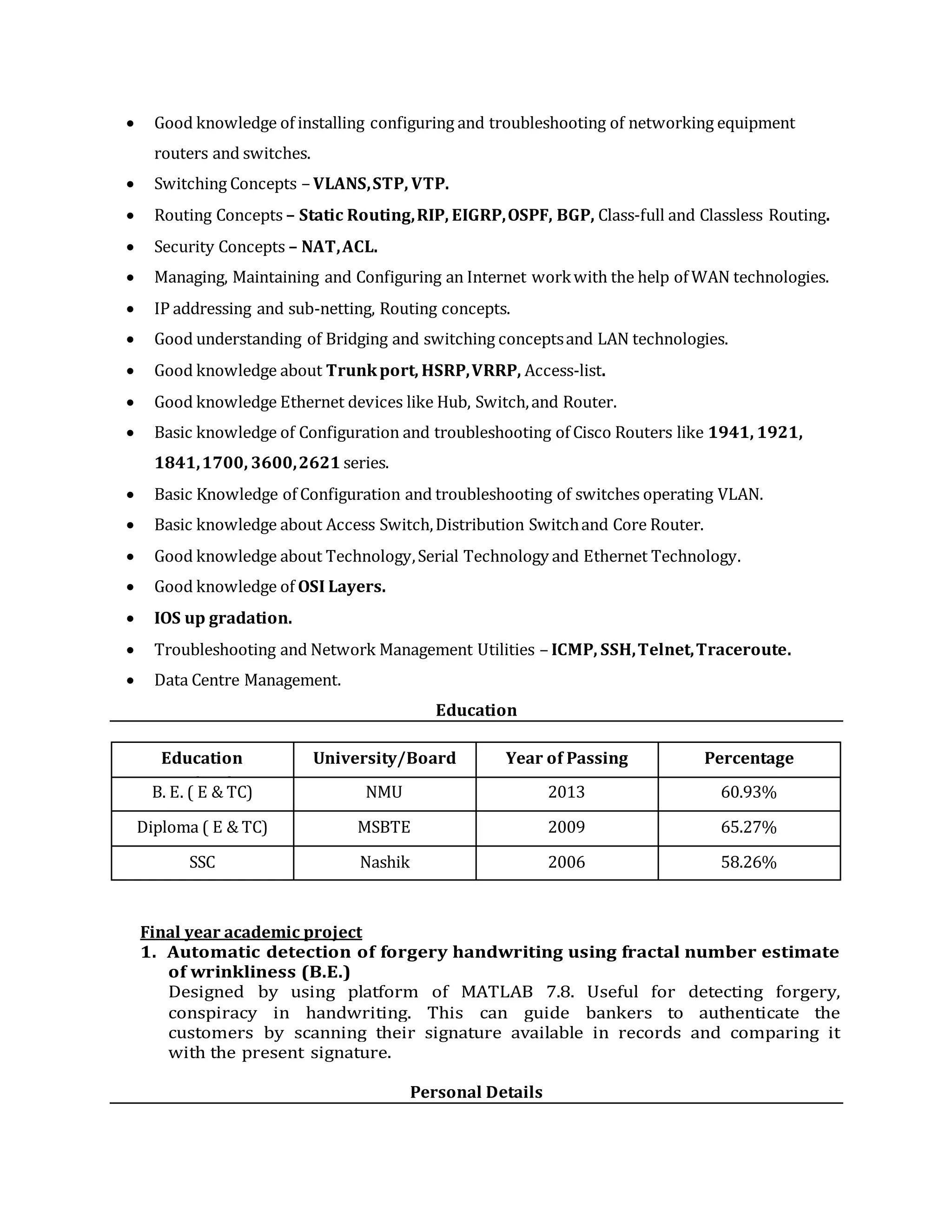 Navneet resume | DOCX