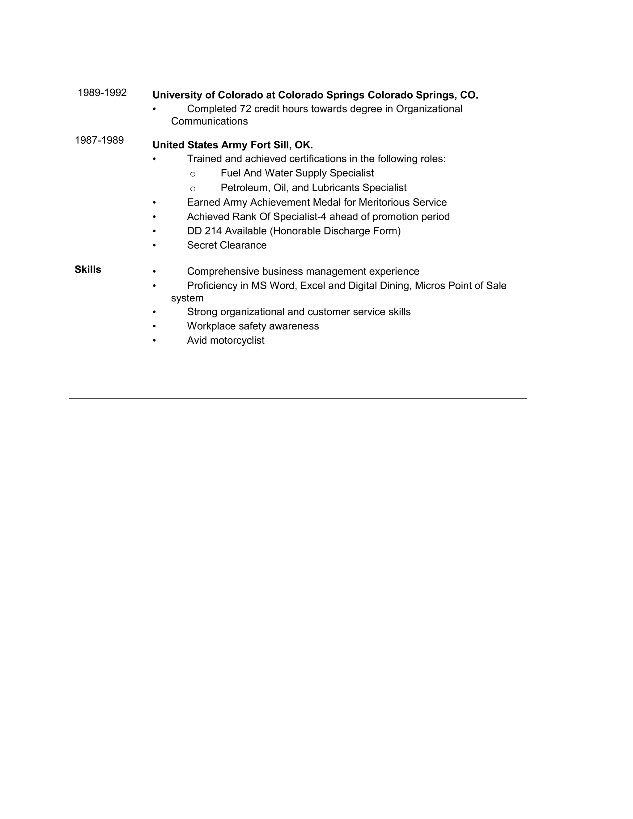 Willie resume 2014-3 | PDF