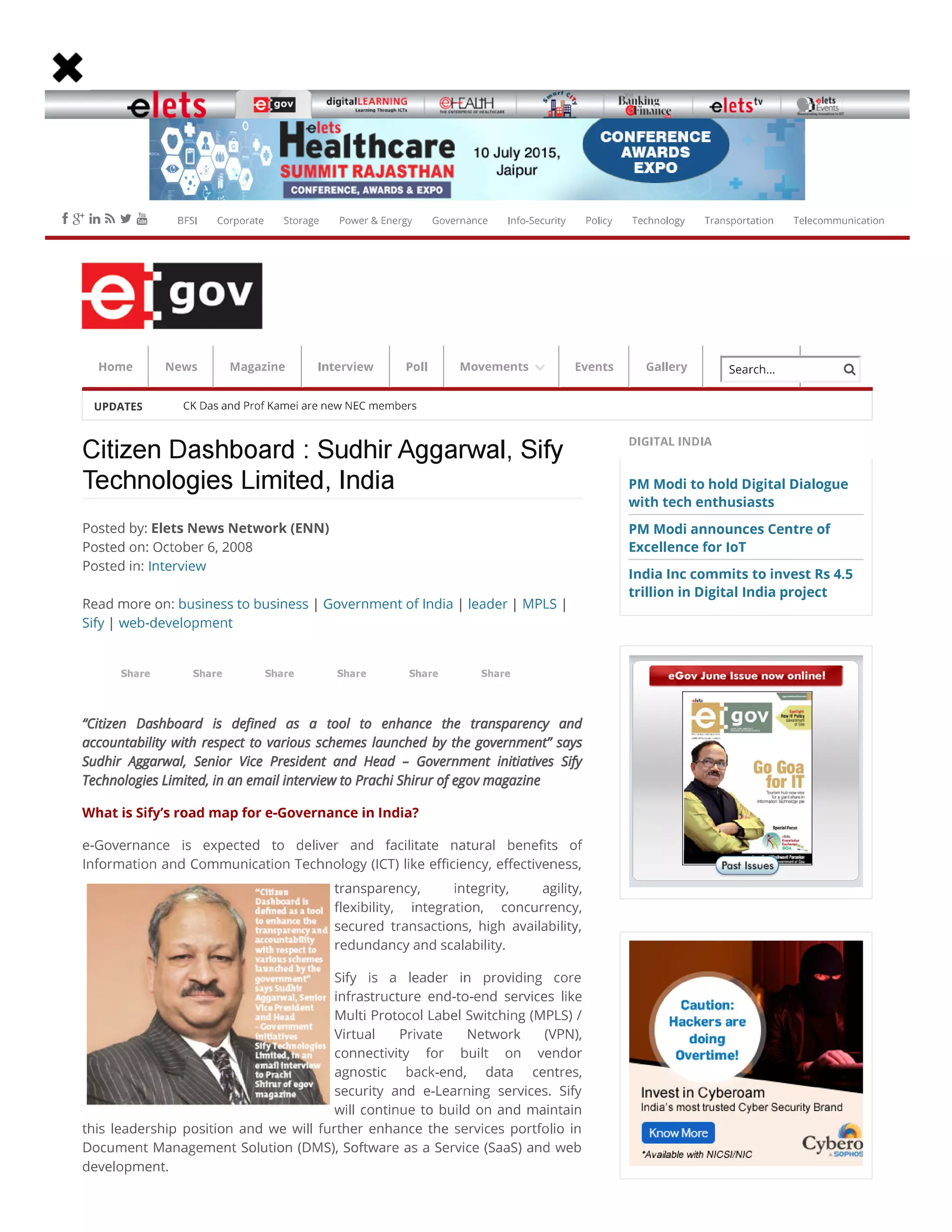 Citizen Dashboard | PDF