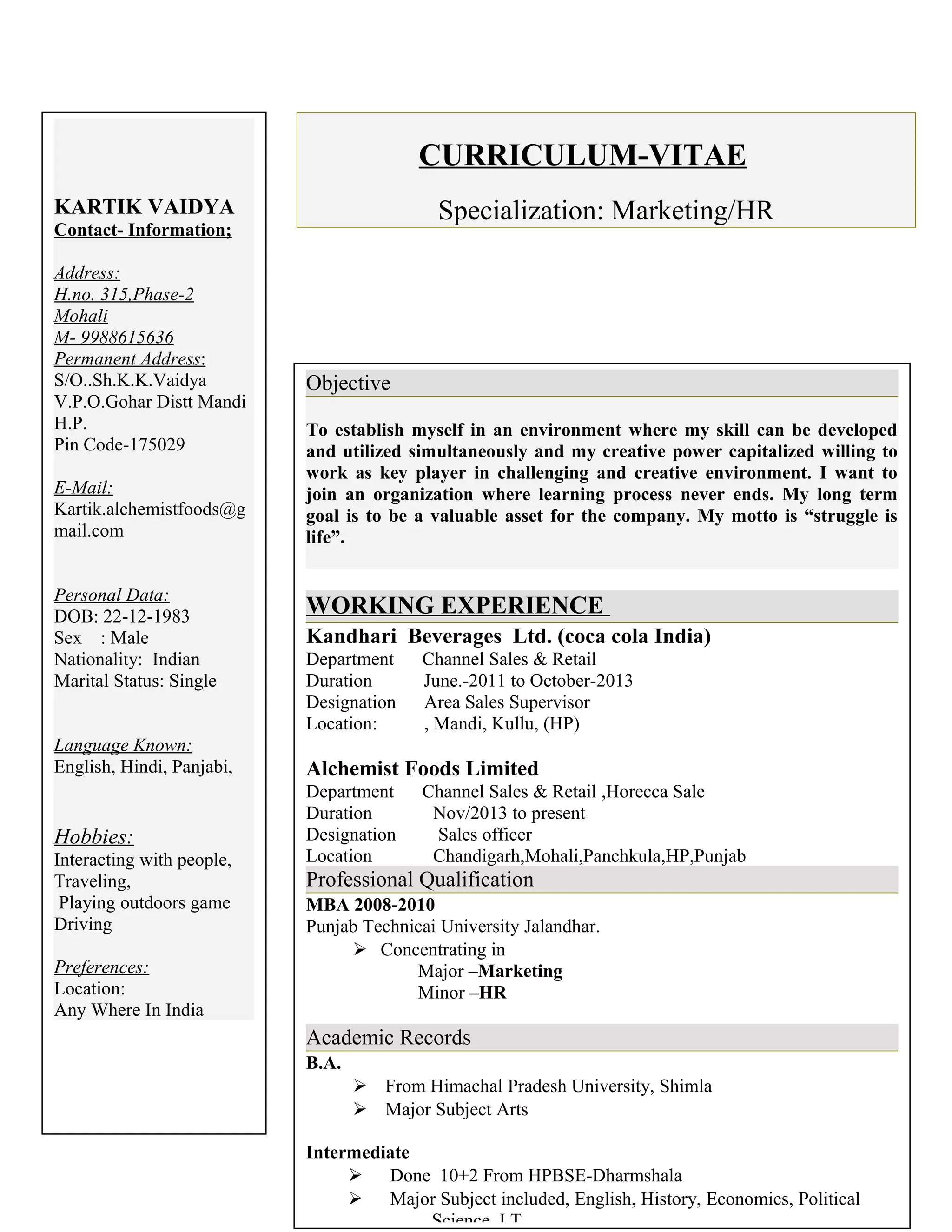 kv | DOC | Business | Business and Finance