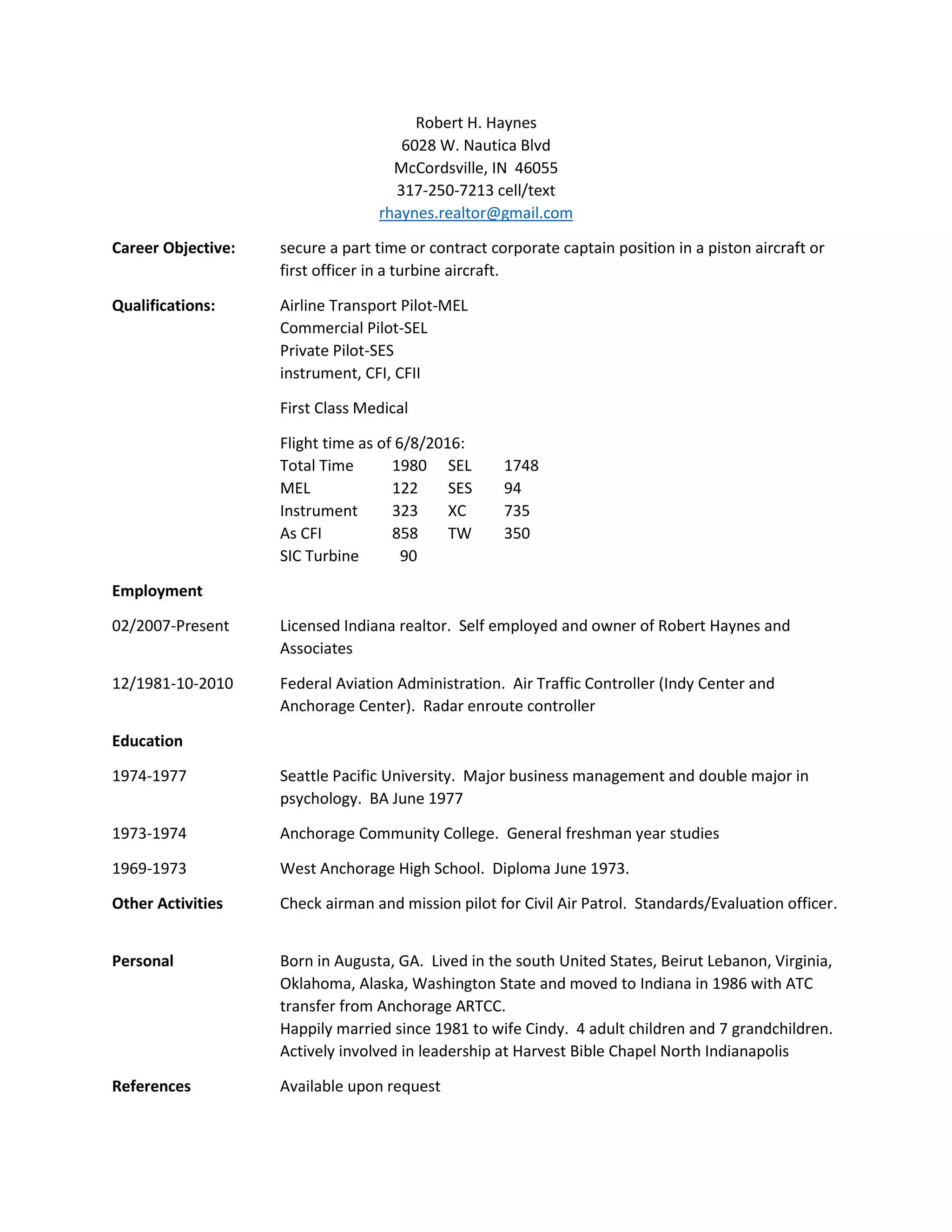 aviation_resume | PDF