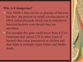 NDM-1 SUPERBUG | PPT