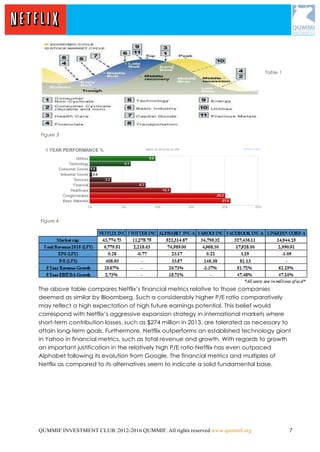Netflix Report | PDF