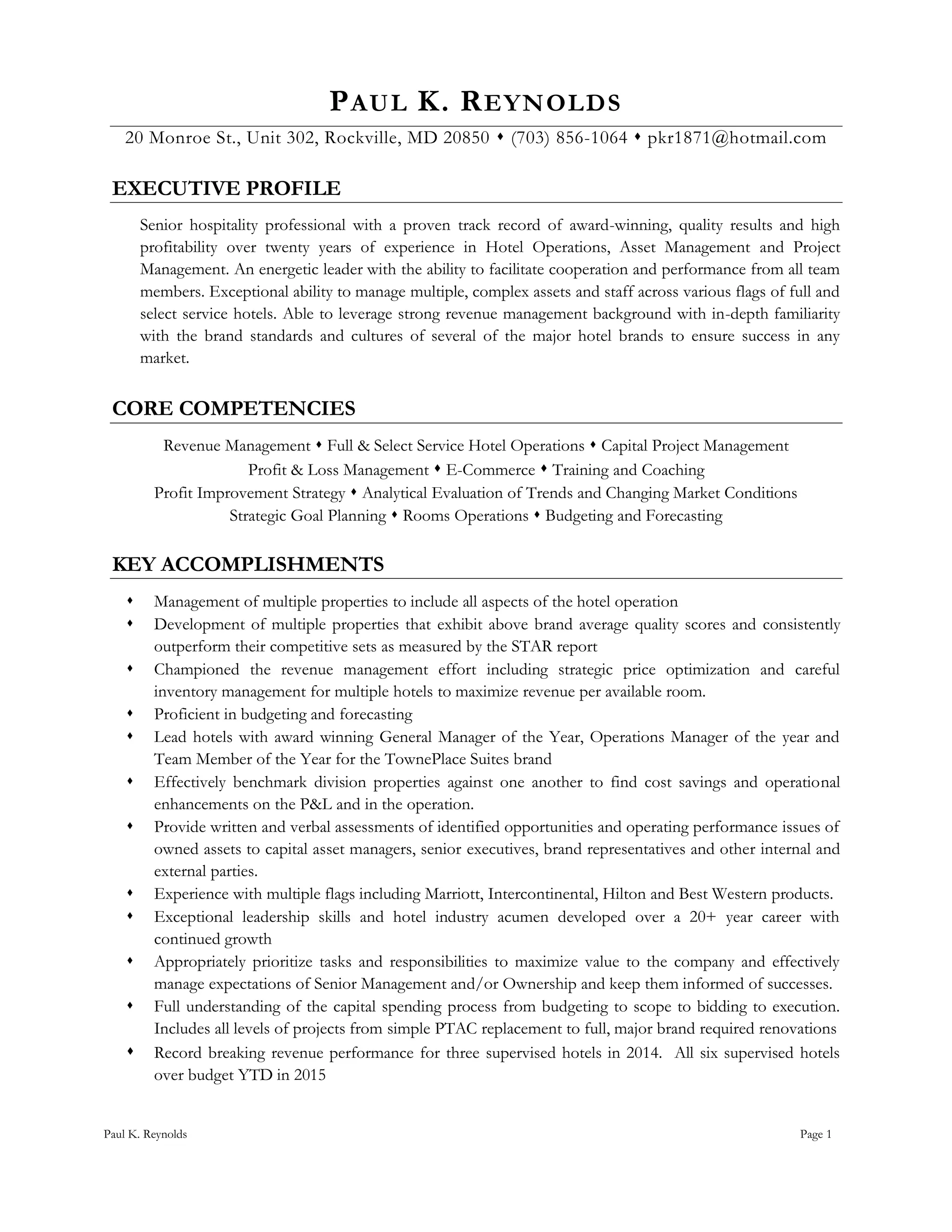 Paul Reynolds May 2015 | PDF