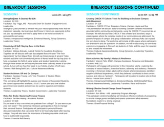 Student of Color Leadership Summit 2016 | PDF | Business Expos ...