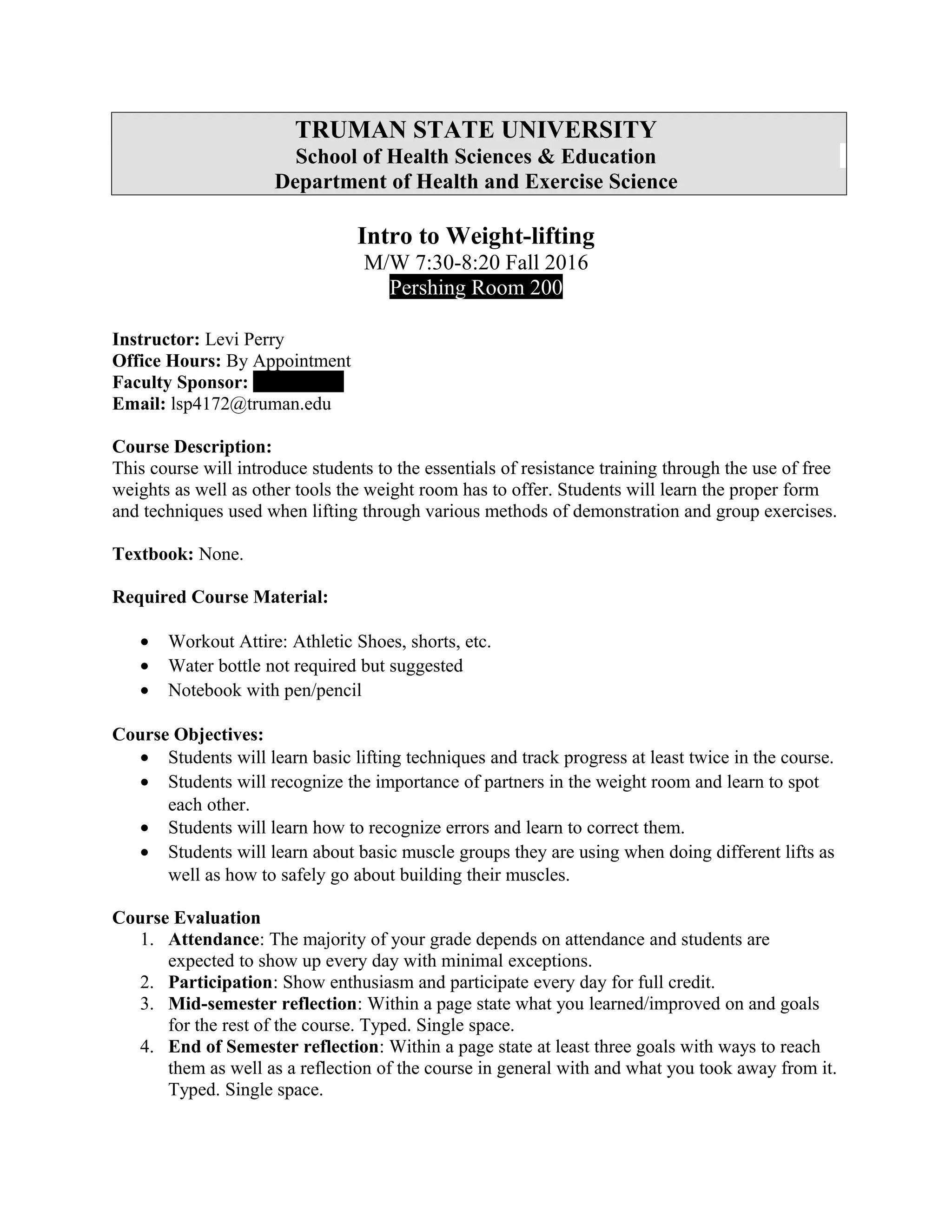 Intro to Weightlifting | PDF