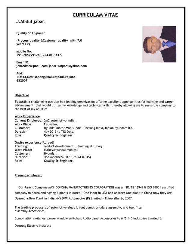 Resume-Abdul (1) (1) | PDF