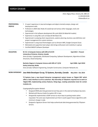Harsh_Resume_pdf | PDF