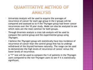 Thyrogen Use in Thyroid Cancer Treatments | PPT