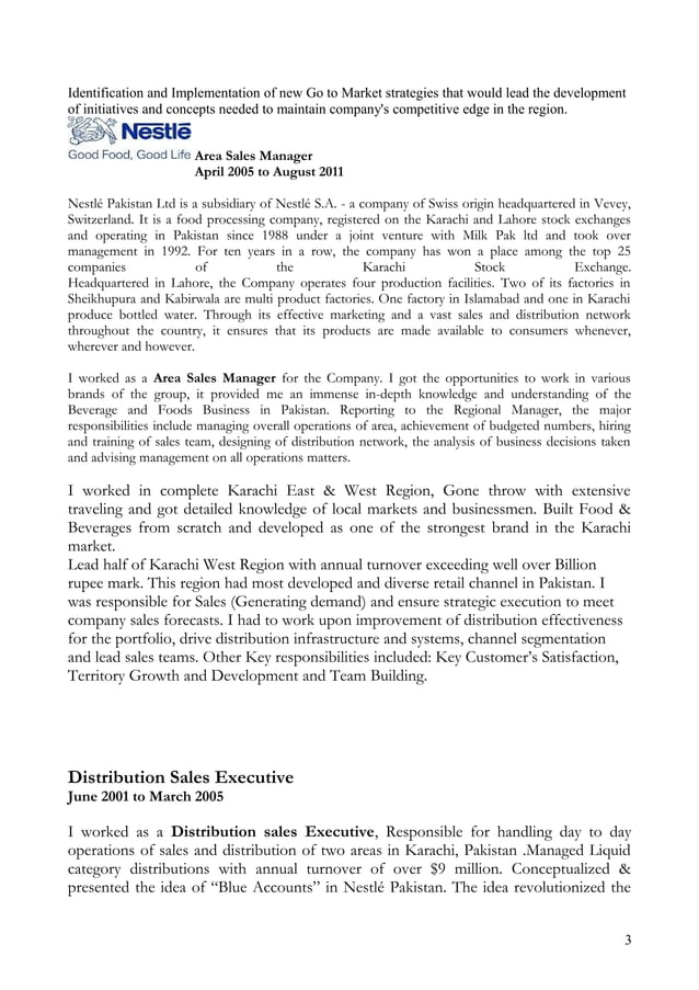 Shakeel Ahmed CV -1 | PDF