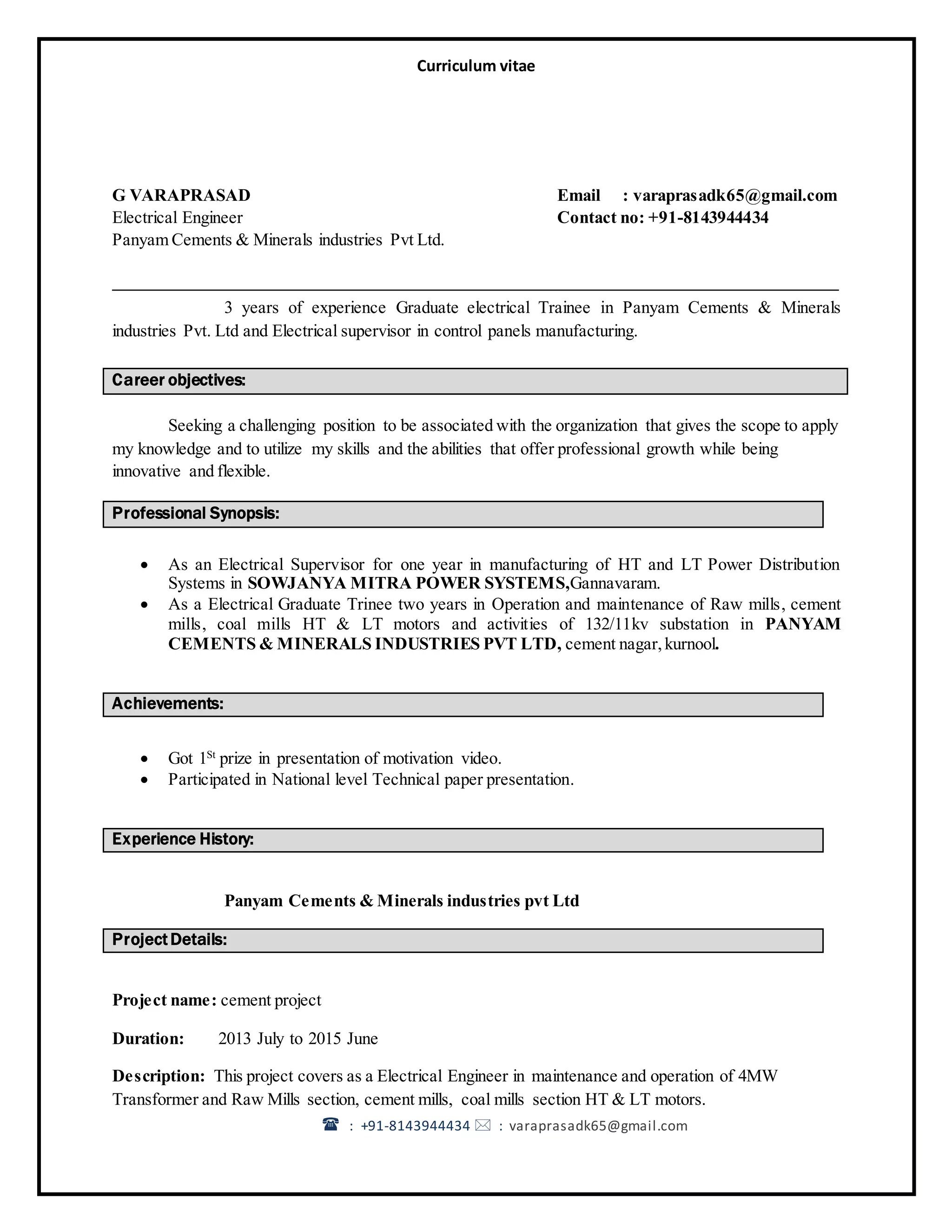 varaprasad panyam cements | PDF