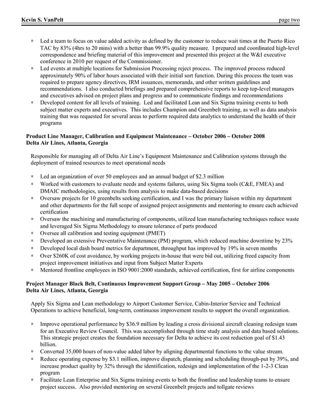 KEVIN_Resume LSS | PDF