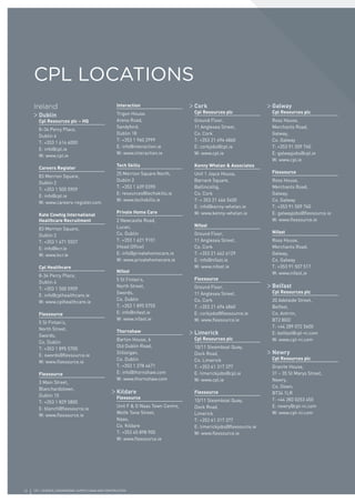 Cpl Science, Engineering & Construction Brochure 2014 | PDF