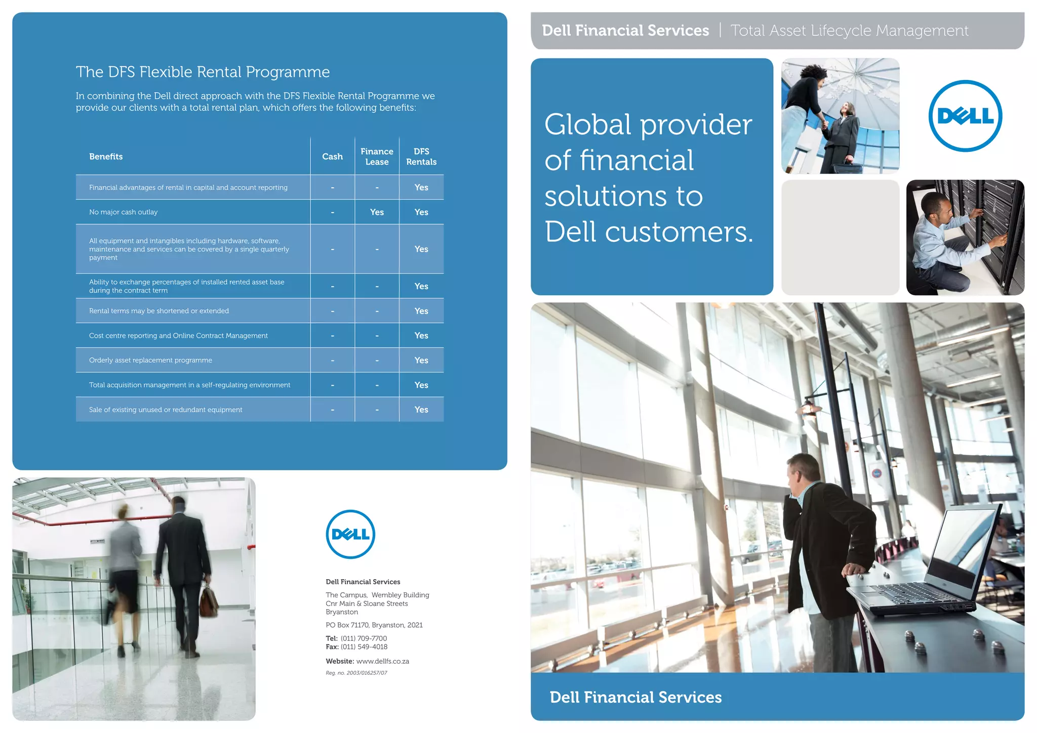 DFS Brochure | PDF | Business Accounting & Finance | Business