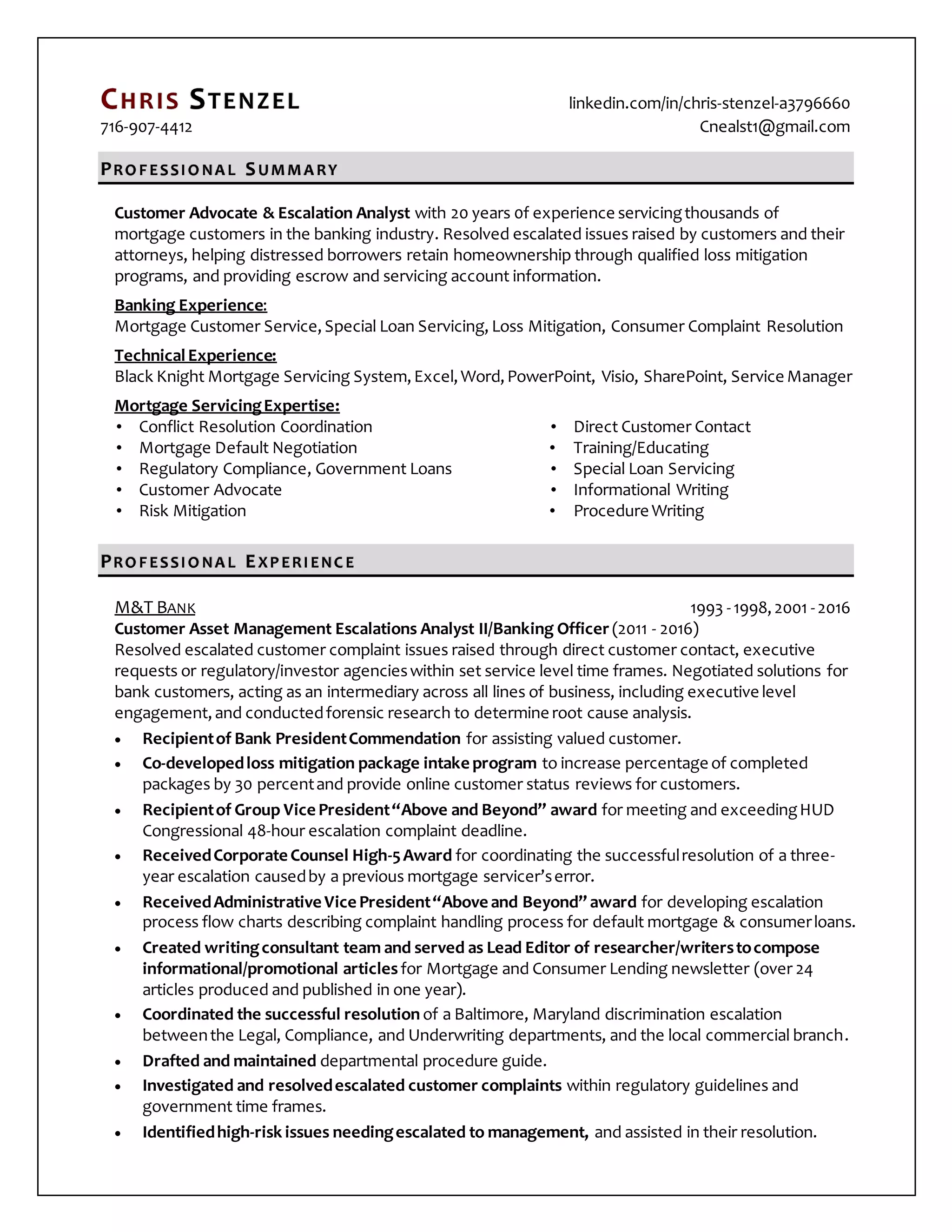Resume - CP2 Chris Stenzel | DOCX