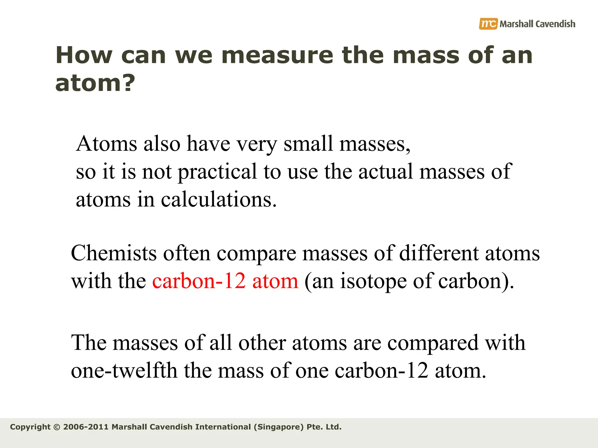 Relative atomic and molecular masses.ppt | Chemistry | Science