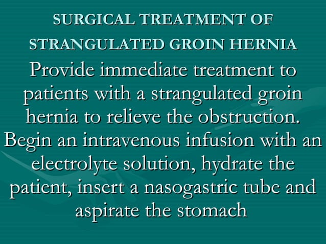 Abdominal Wall Hernia Git System Definition Ppt