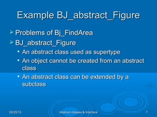 9 abstract interface | PPT