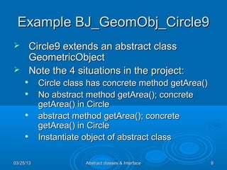 9 abstract interface | PPT