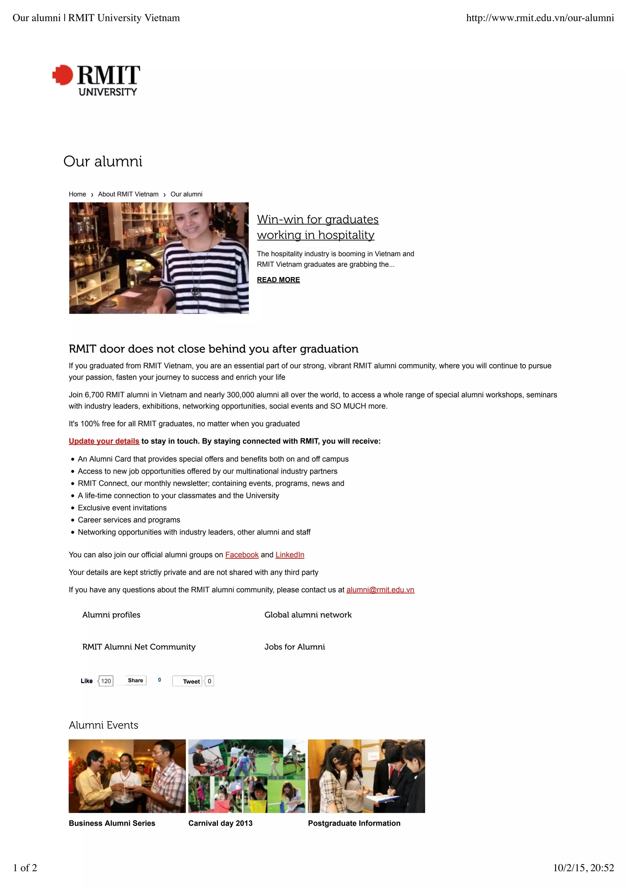 Our alumni | RMIT University Vietnam | PDF