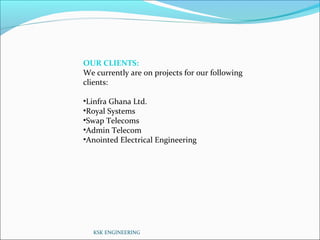 KSK ENGINEERING PROFILE | PPT