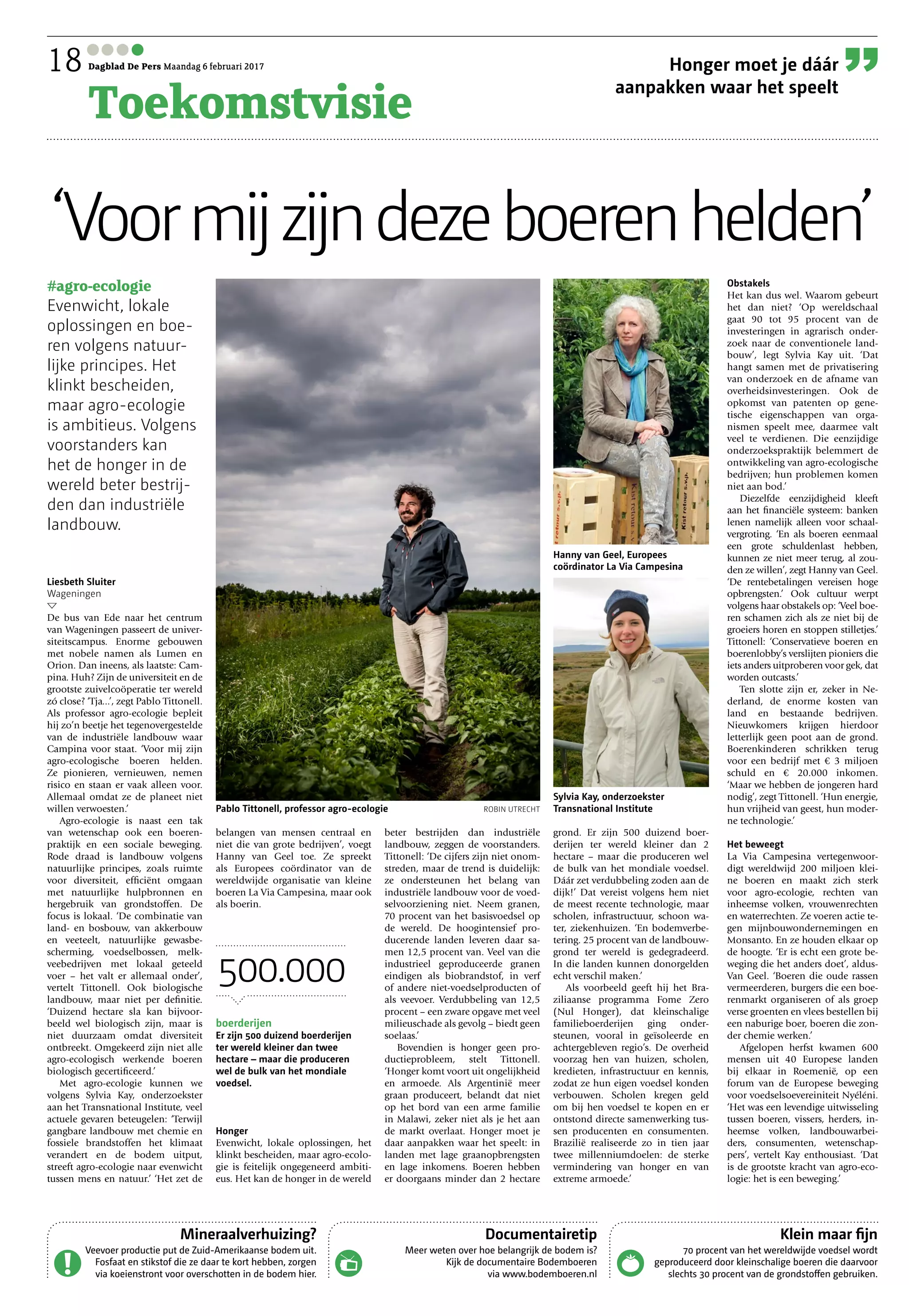 De-Pers-Milieudefensie | PDF | Agriculture | Industries