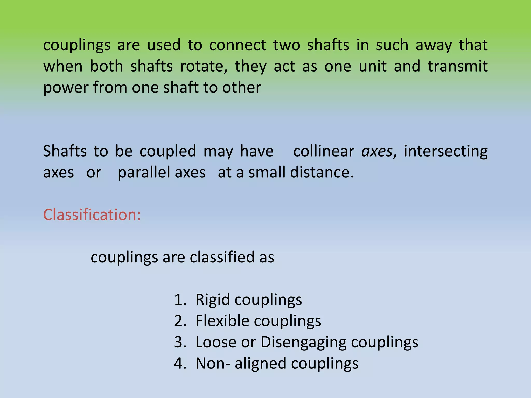 9 a couplings introduction | PPT