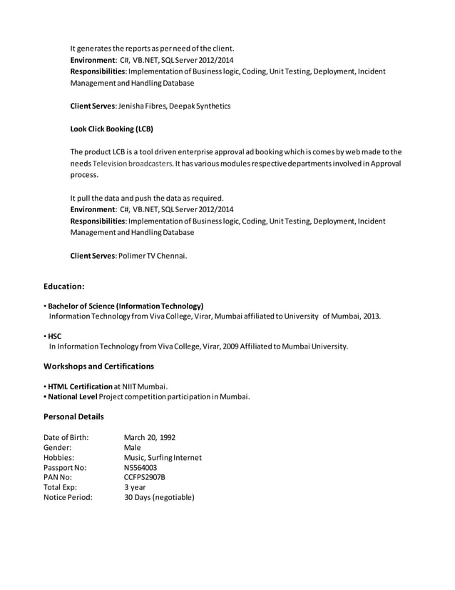 CV Vikrant Singh | PDF