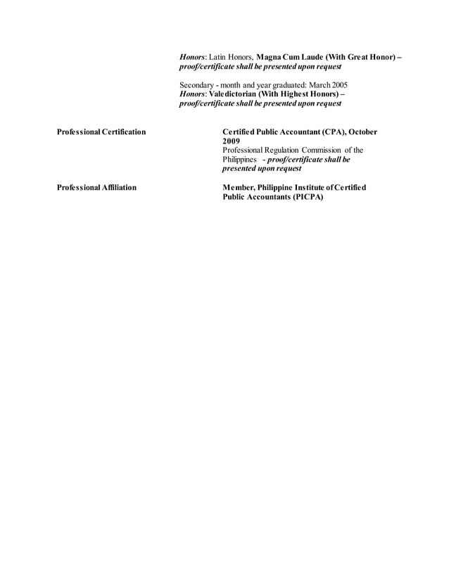 Darryl_John_R_Cirunay resume.. | PDF | Free Download