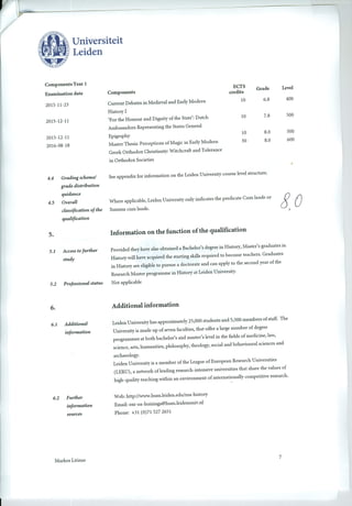 Master Diploma | PDF