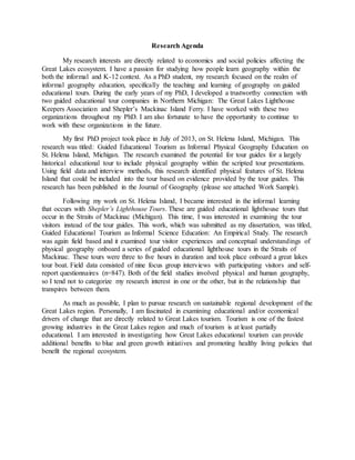 General Research Interests | PDF