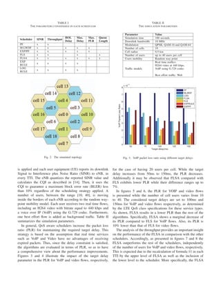 A downlink scheduler supporting real time services in LTE cellular networks | PDF