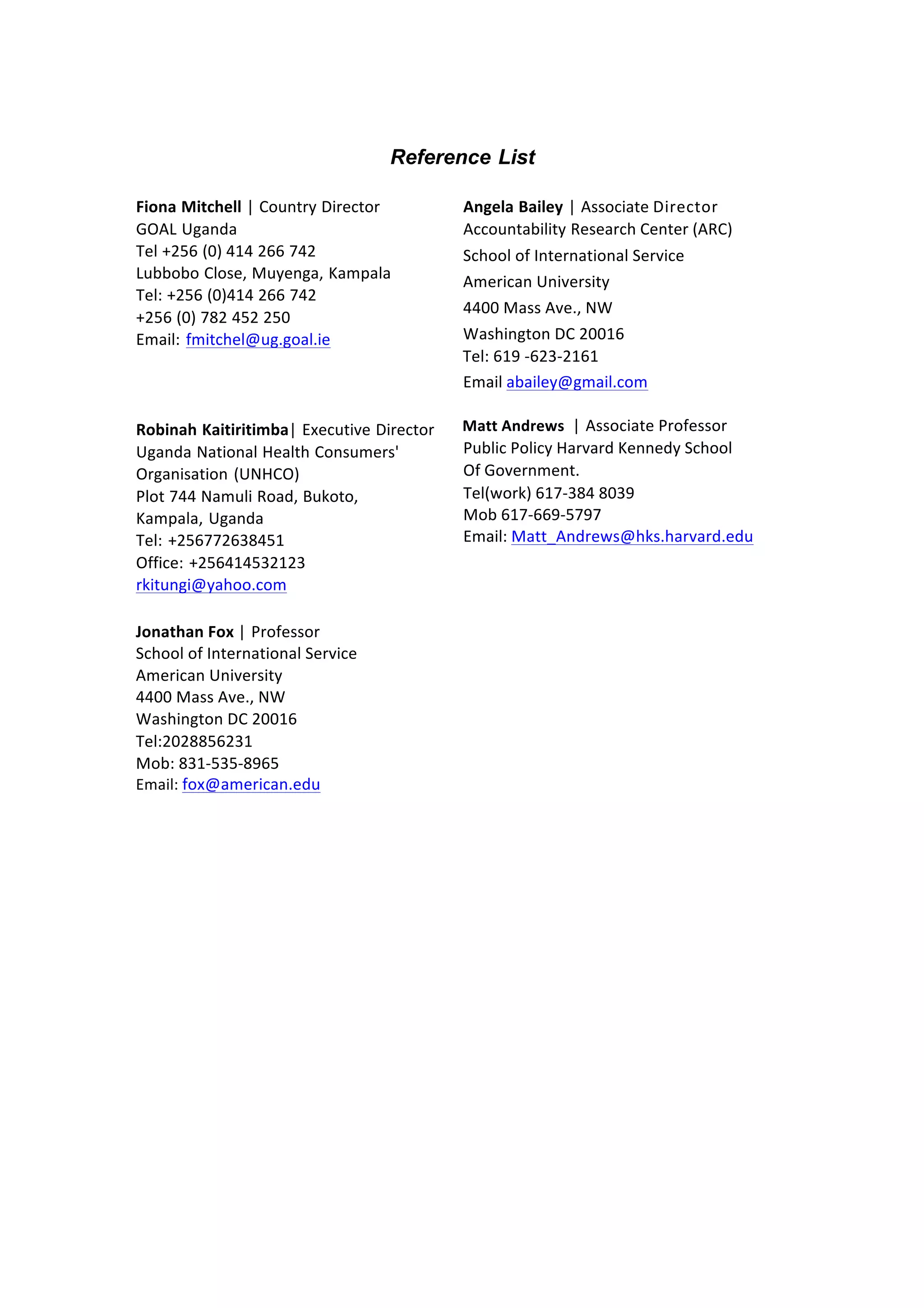 170125 Resume Opio Geoffrey Atim | PDF