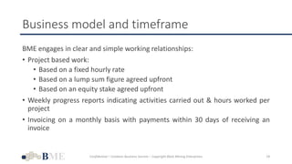 BME Company Presentation | PDF