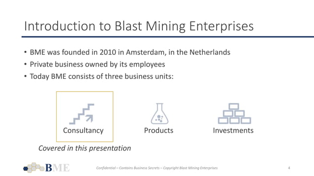 BME Company Presentation | PPT