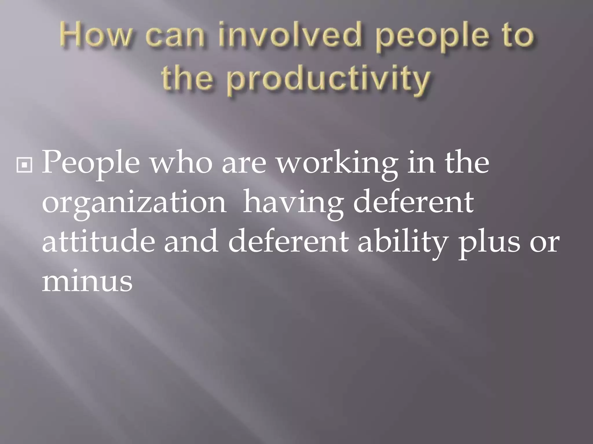 Objective motivation | PPT
