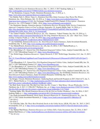 DOMINION RESOURCES REPORT - FINAL | PDF