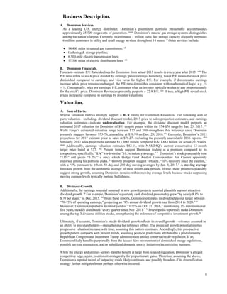 DOMINION RESOURCES REPORT - FINAL | PDF