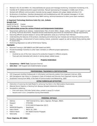Anand_Resume | PDF