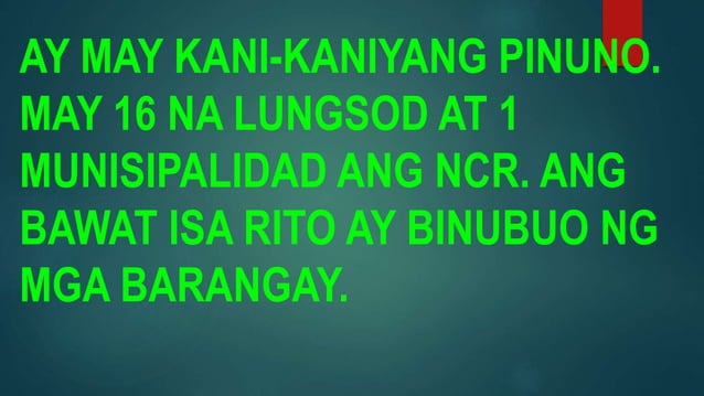 9 ang ating mga pinuno | PPTX