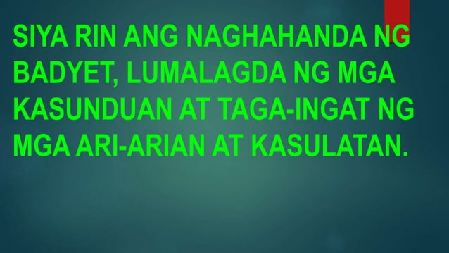 9 ang ating mga pinuno | PPTX