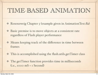 Time-based Animation Games | PPT