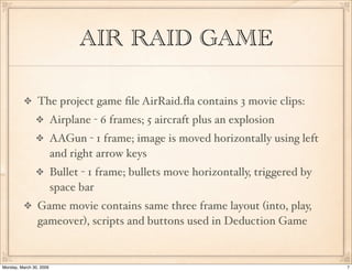 Time-based Animation Games | PPT