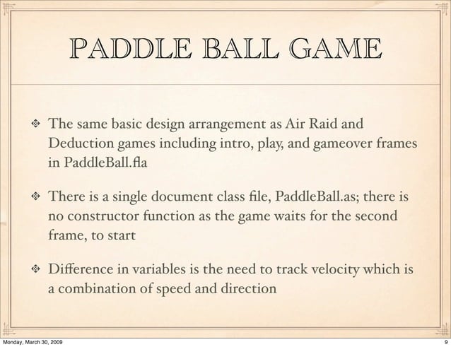 Time-based Animation Games | PPT