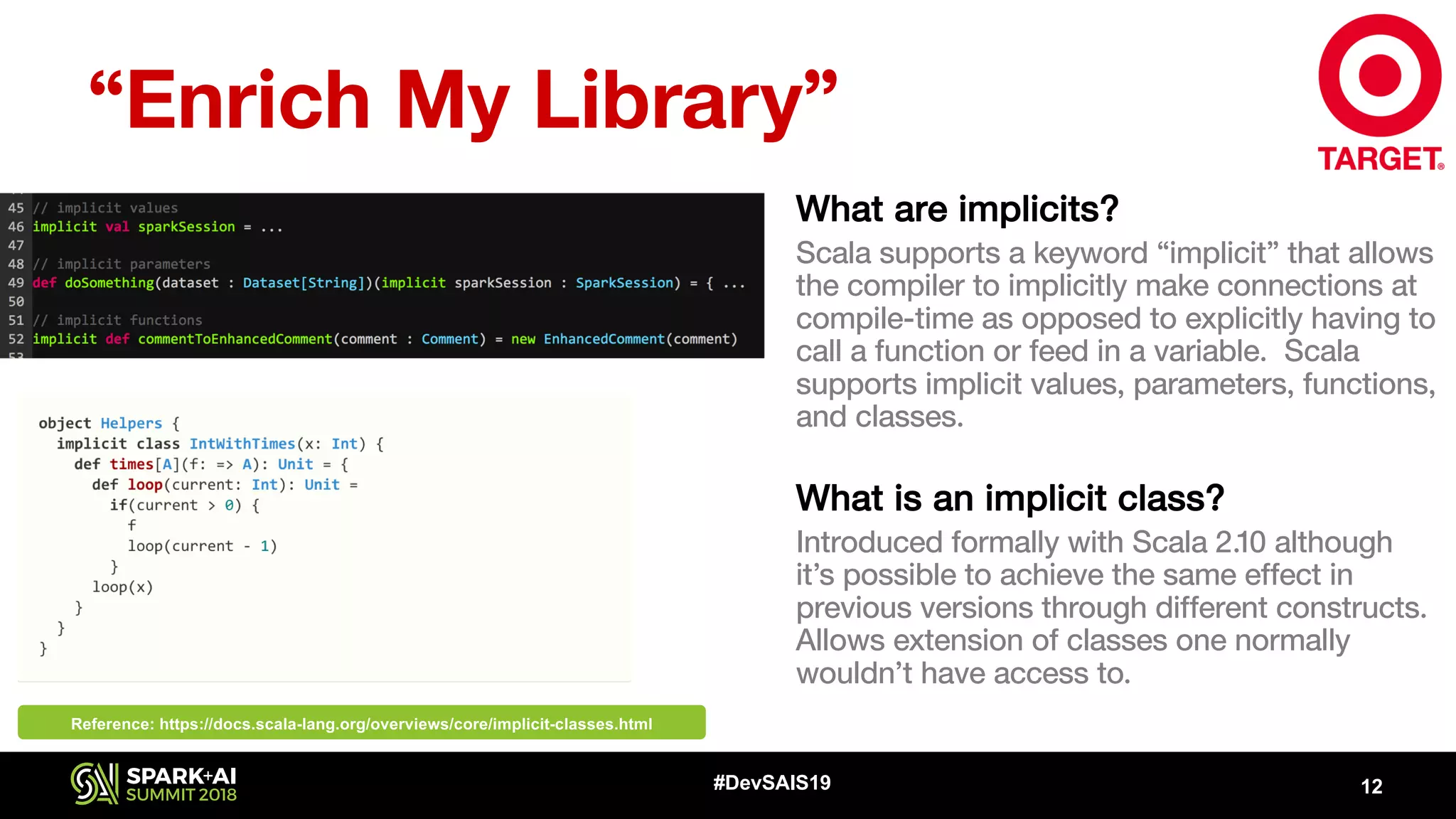 Extending Apache Spark APIs Without Going Near Spark Source or a Compiler with Anna Holschuh | PDF