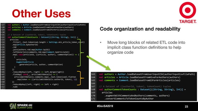 Extending Apache Spark APIs Without Going Near Spark Source or a ... Extending Apache Spark APIs Without Going Near Spark Source or a ...
