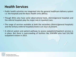 APO The Kingdom of Bhutan Health System Review (Health in Transition ...