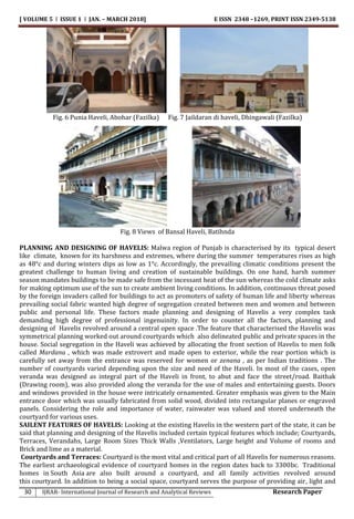 LEARNING FROM PLANNING AND DESIGNING OF HAVELIS OF MALWA REGION OF ...