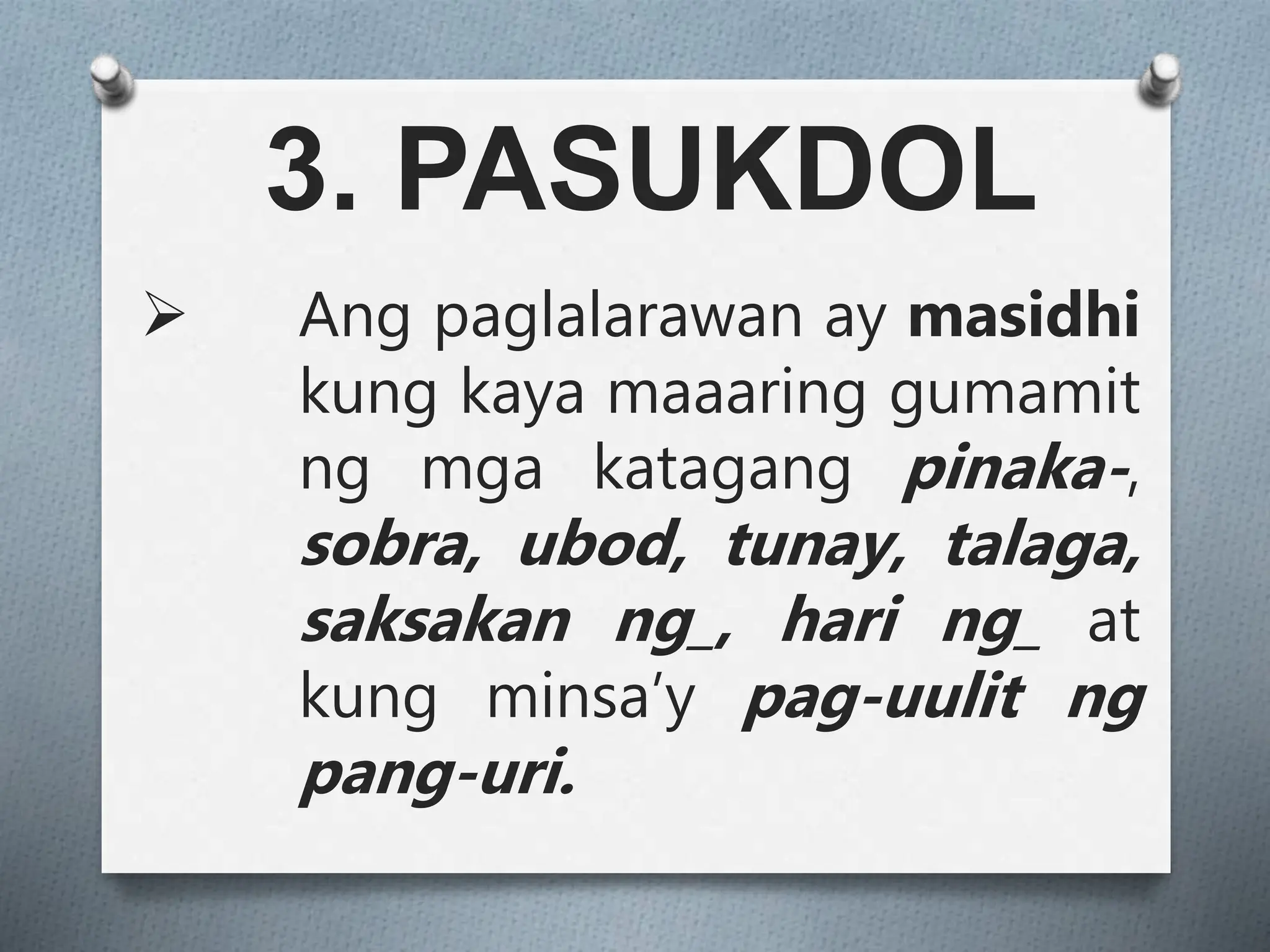 9 ARALIN 11 Pang-Uri at Kaantasan Nito.ppt