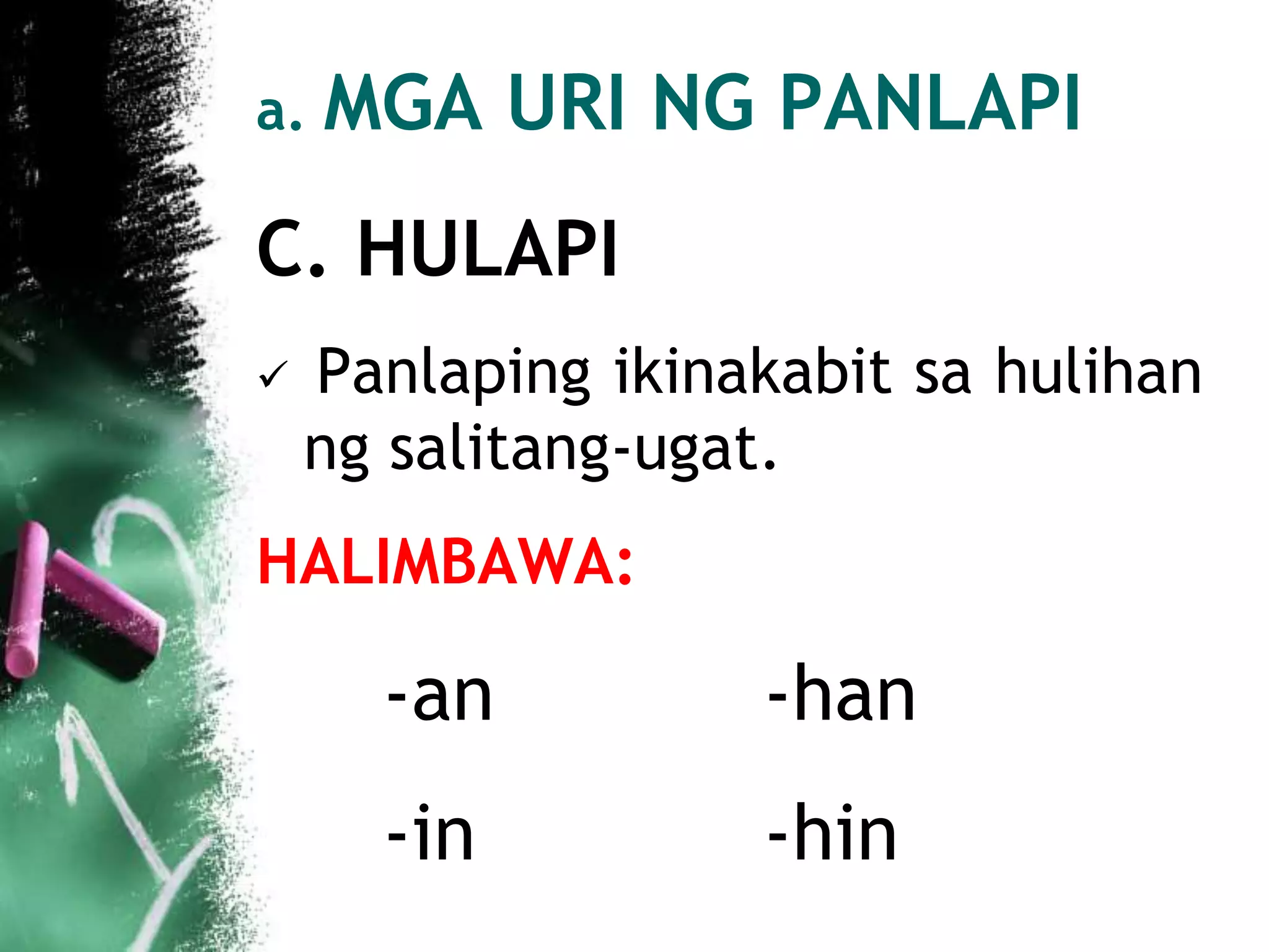 9 ARALIN 2 Kayarian ng Salita.pptx